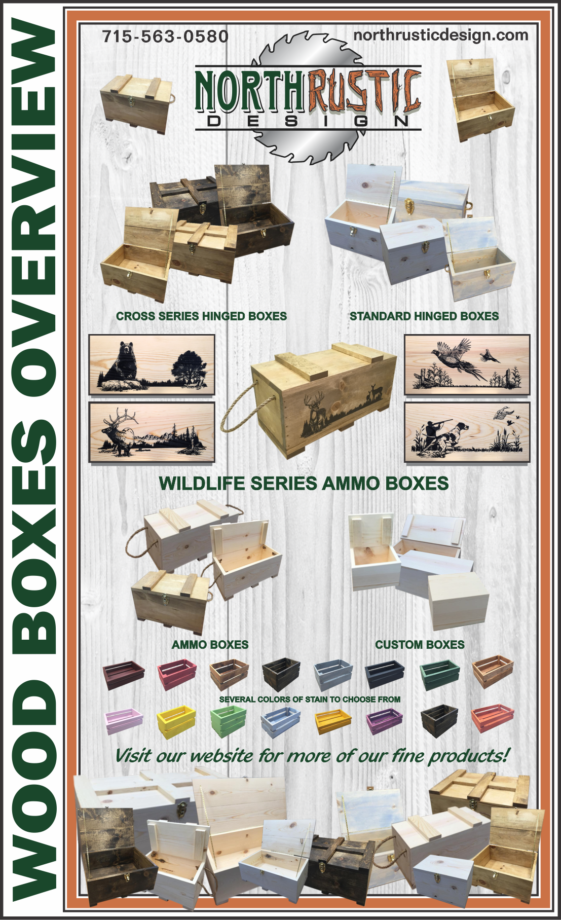 Wood Boxes - North Rustic Design
